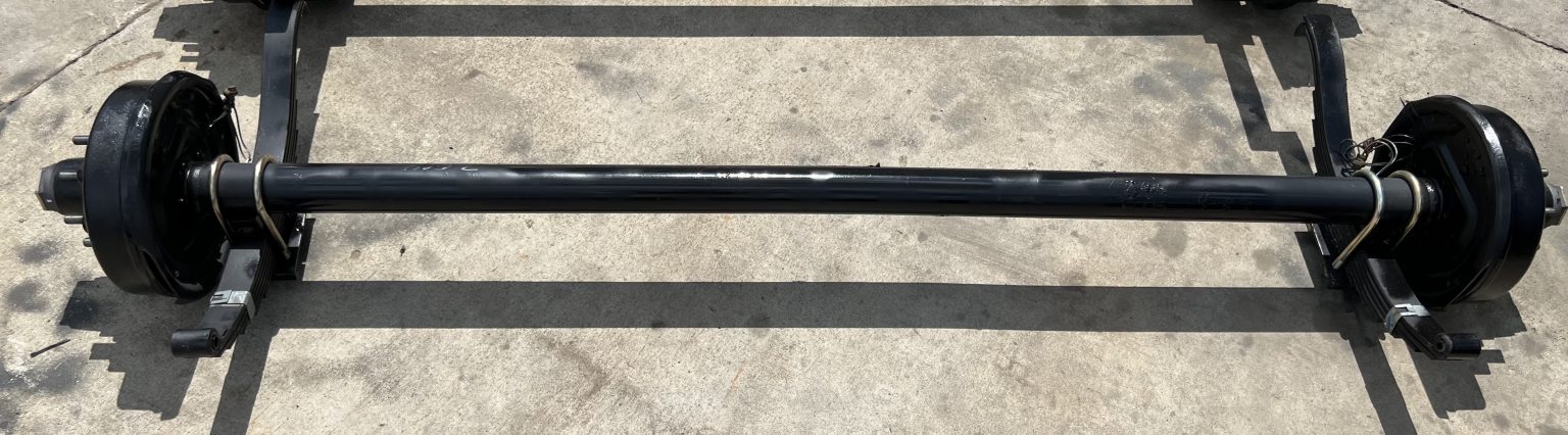 Lippert Brand 8000 LBS Hybrid Electric Brake Complete Trailer Axle ...